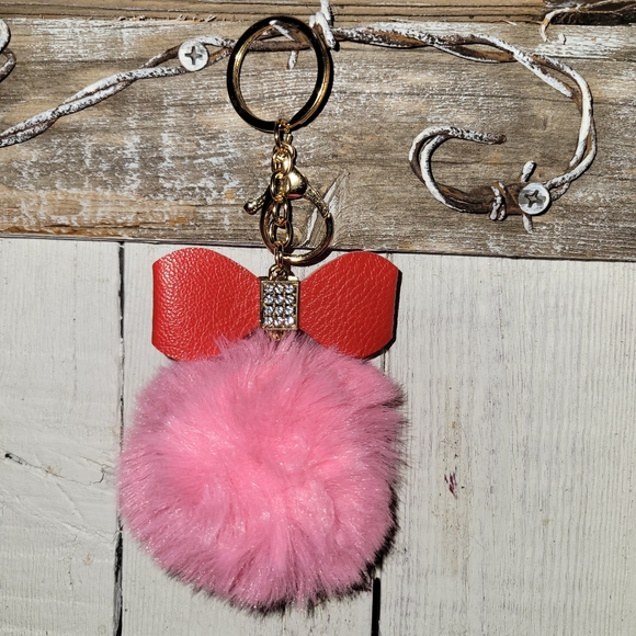 Accessories | Redpink Bag Charm Keychain | Poshmark
